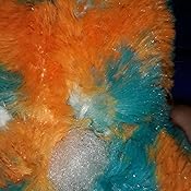 Worry Monster Plush Soft Toy blue & orange: Amazon.co.uk: Toys & Games