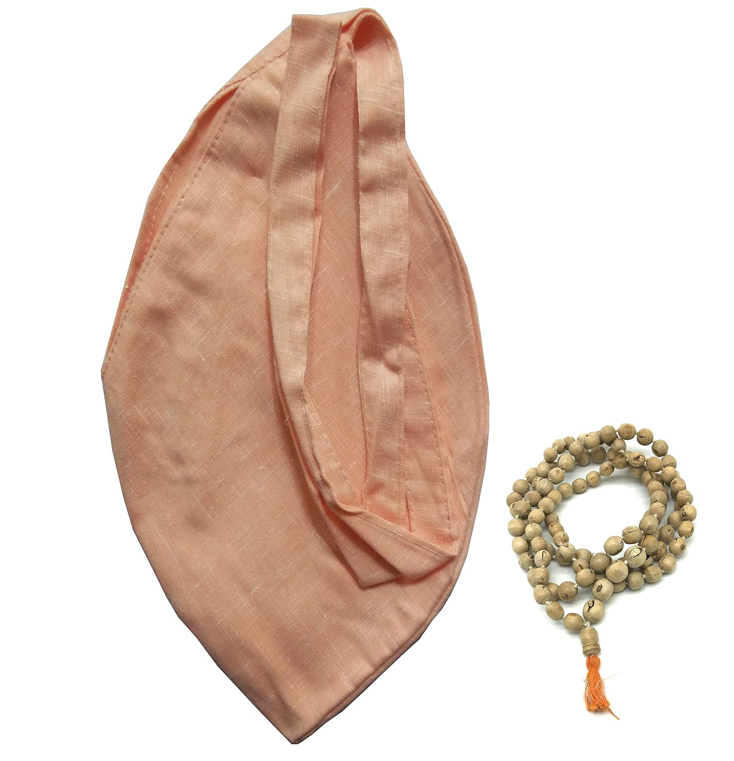 Buy Hare Krishna Food for Soul ISKCON Mantra Japa Mala Bag with Tulsi ...