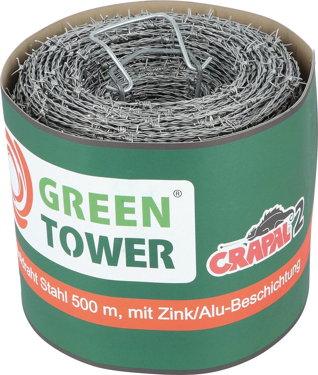 FS Stacheldraht Stahl 1.7 mm 500 M: Amazon.de: Garten