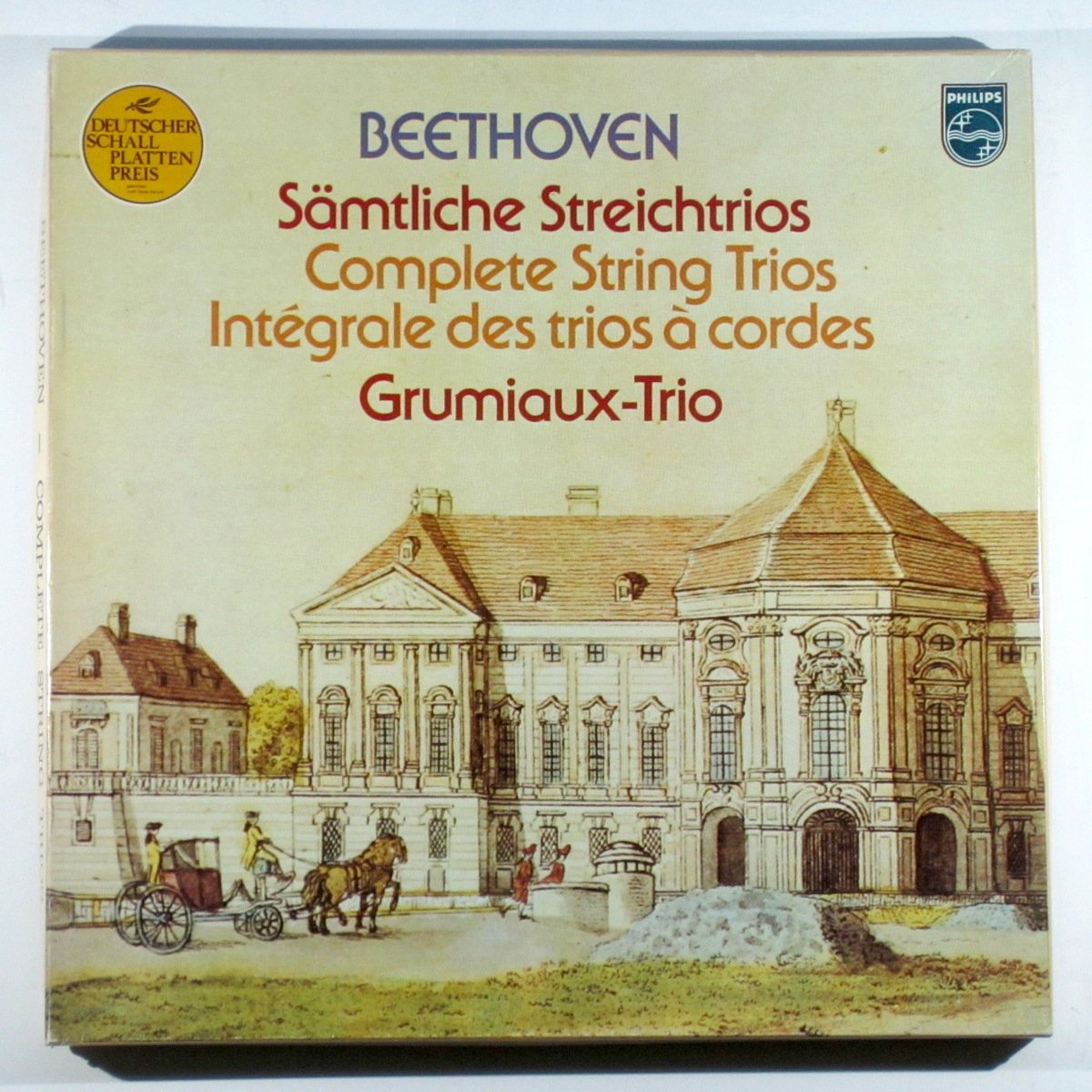 Beethoven, Grumiaux Trio - Beethoven Complete String Trios ~ Grumiaux Trio (3 LP Set) - Amazon ...