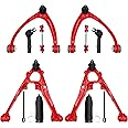 Amazon.com: Front End 12pc Control Arms Suspension Kit for Chevy Silverado 1500 GMC Sierra 1500 ...