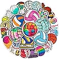 Amazon.com: 200PCS Waterproof Volleyball Stickers - Large Vinyl ...