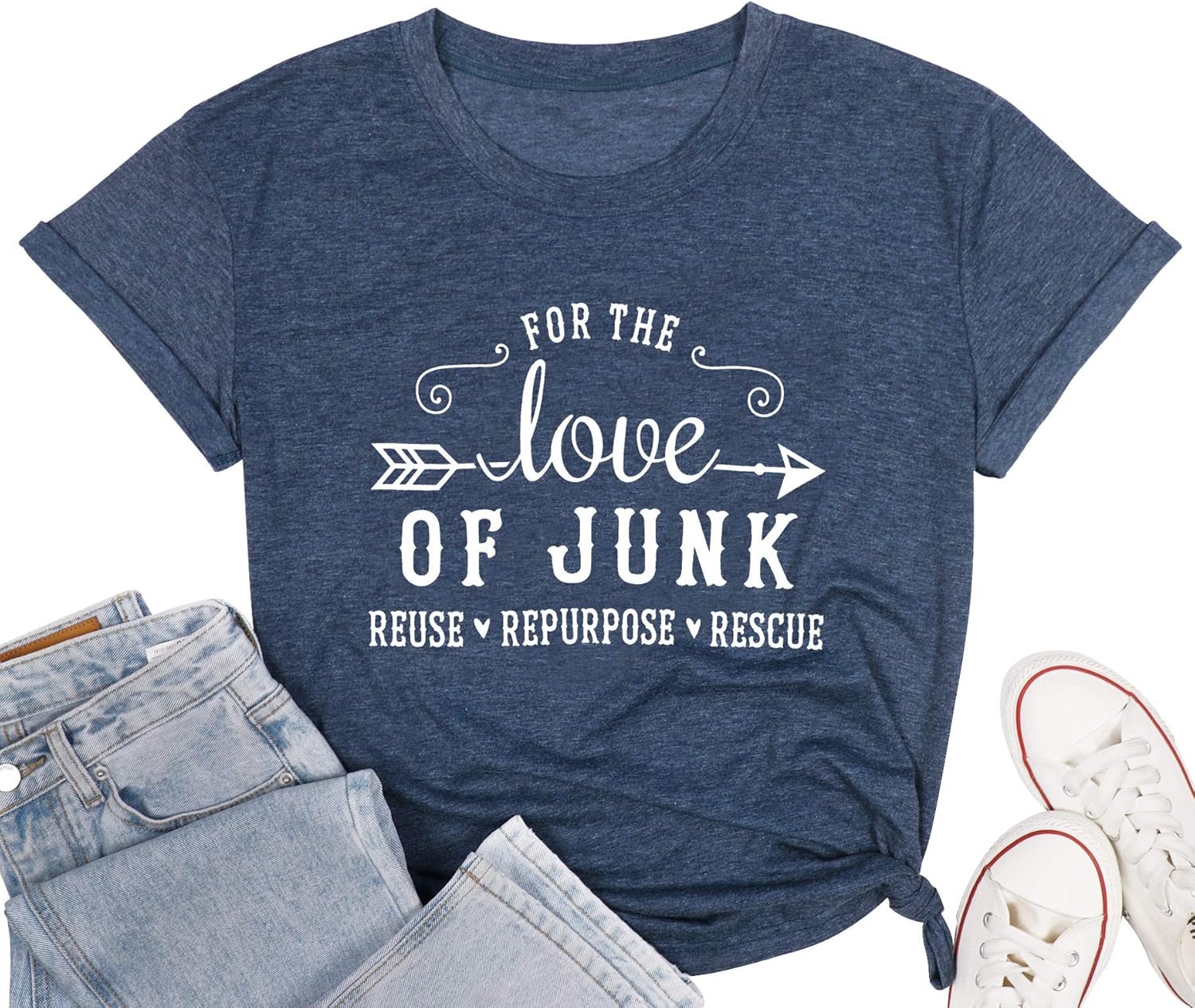 ALLTB for The Love of Junk Vintage T Shirt Women Pickers Who Love Junk ...