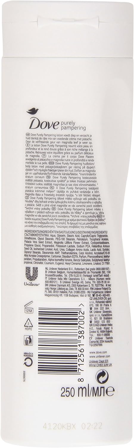 Dove Purely Pampering Nourishing Body Lotion 250ml – BigaMart