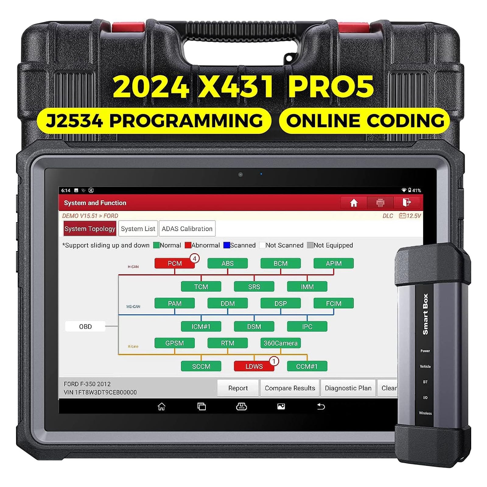 Mua LAUNCH X431 PRO 5 Scan Tool: 2024 J2534 Reprogramming Tool, ECU ...