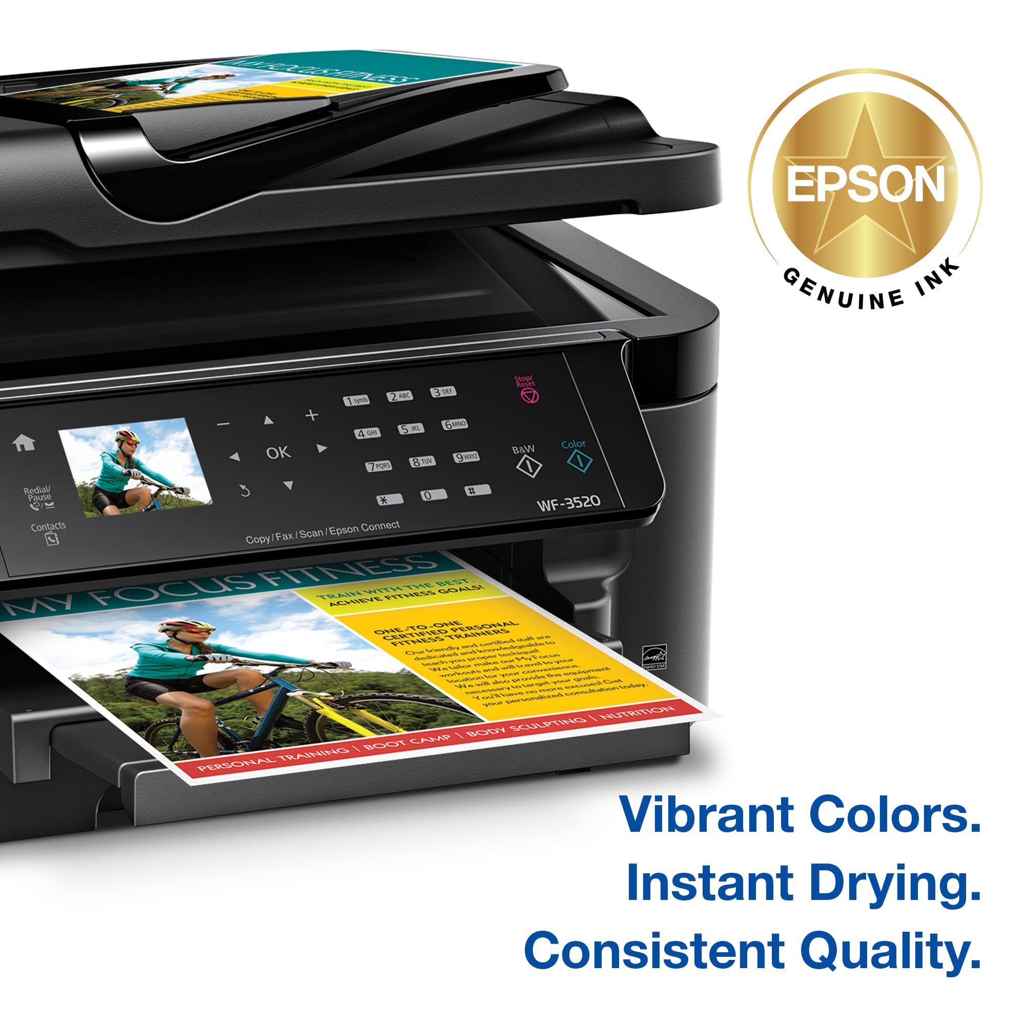 Mua EPSON 126 DURABrite Ultra Ink Black Dual Cartridge For WF-3520, WF ...