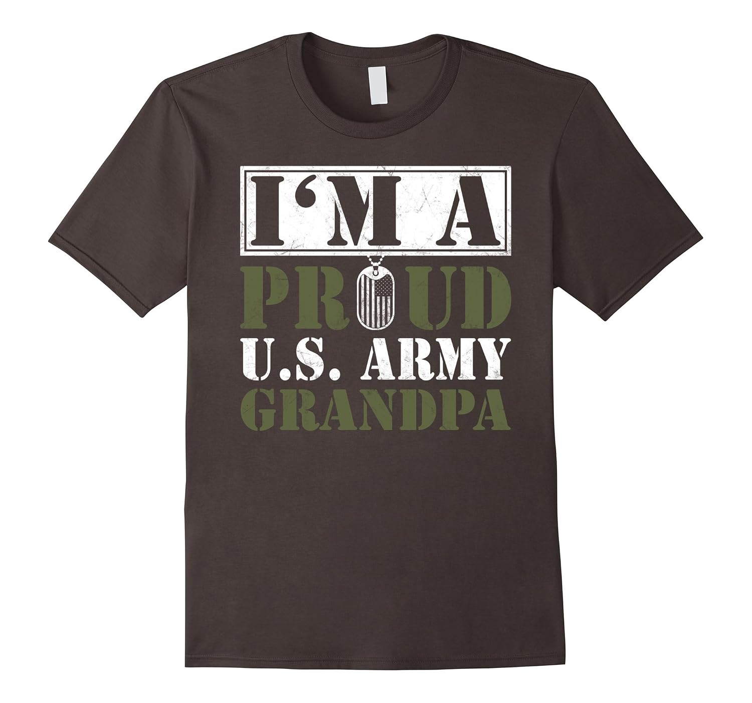 Mens I’m A Proud US Army Grandpa – Army Grandpa Shirt-Art – Artvinatee