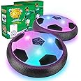 Amazon.com: 2 Pack Hover Soccer Ball with 8 Pcs Batteries, Air Floating ...