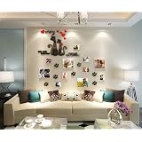 Alicemall Stickers Arbre Cadre Photo Stickers Muraux Salon Arbre ...