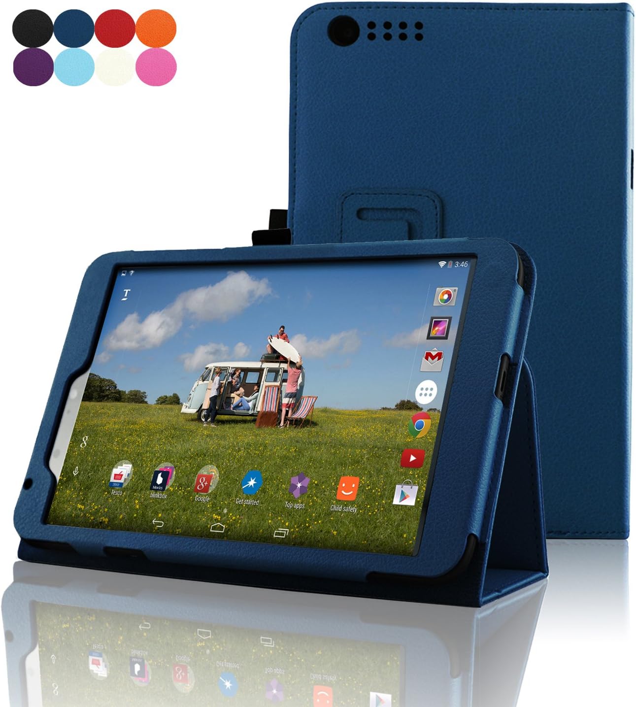 Hudl 2 Tablet Case, ACdream Premium PU Folio Leather: Amazon.co.uk ...