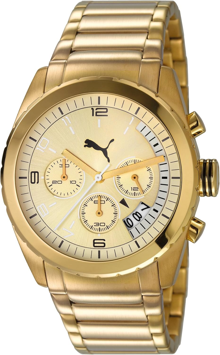 Puma PU103182002 - Reloj de Cuarzo para Hombres, Color Dorado: Amazon ...
