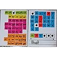 Amazon.com: Letter Tile Board Literacy Word Work Mat Letter Blending ...
