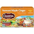 Amazon.com : Celestial Seasonings Herbal Tea, Vermont Maple Ginger ...