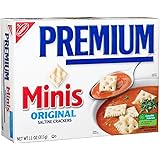 Amazon.com: Premium Minis Saltine Crackers, Original, 11 Ounce