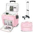 Amazon.com: Ezy Roll Rolling Craft Bag, Large Rolling Tote with ...