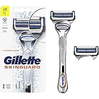 Amazon.com: Gillette SkinGuard Razors for Men, Includes 1 Gillette ...