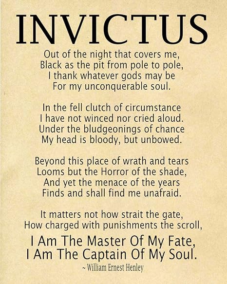 Invictus Poem