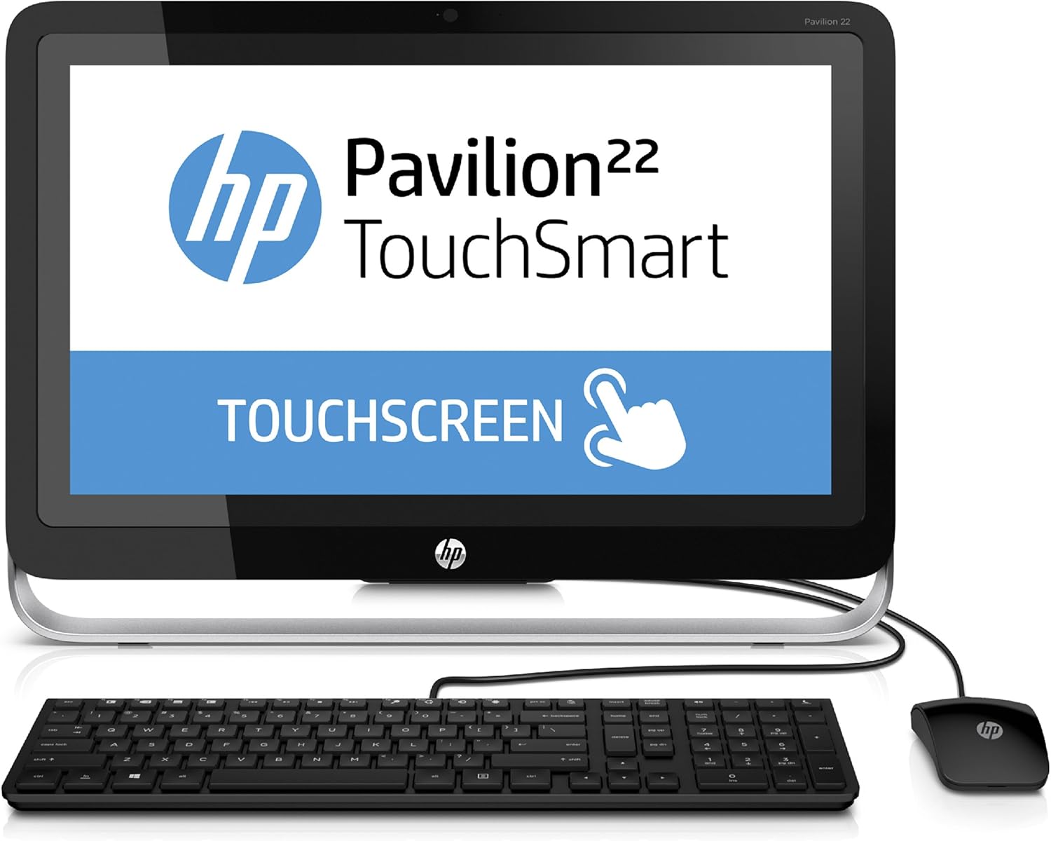 HP Pavilion 22-h052EA 21.5 inch TouchSmart All-in-One Desktop PC (Intel ...