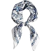 MEISEE 100% Pure Mulberry Silk Scarf 26"x26"(in) Square Scarf Head ...