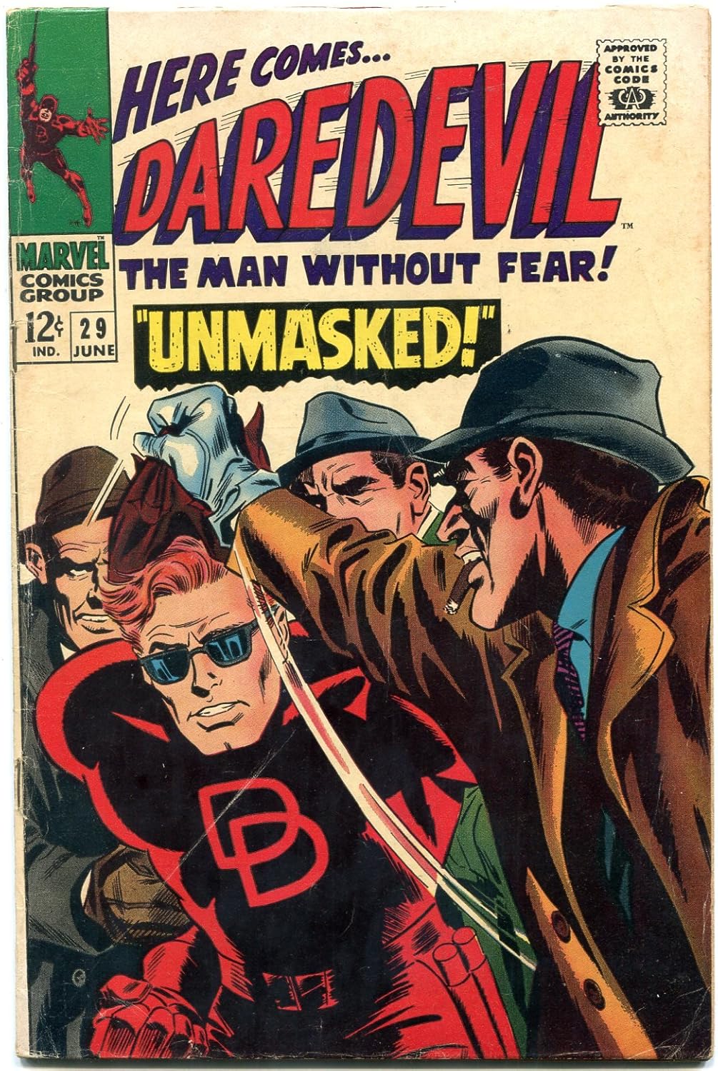 Amazon.com: Daredevil #29 1967- 1st Jester- Marvel Silver Age VG ...