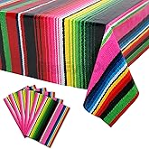 Amazon.com: 3 Pcs Mexican Fiesta Tablecover Birthday Party Decorations ...