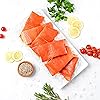 SeaBear Wild Alaskan Coho Salmon Dinner Fillets, 6 oz (6 Fillets) in ...