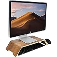 Amazon.com: HumanCentric Wood Monitor Stand and Computer Riser for Desk ...
