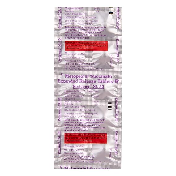 Prolomet XL 50 - Strip of 10 Tablets: Amazon.in