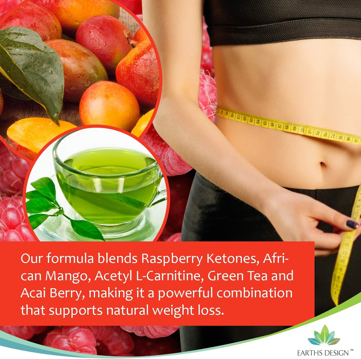 Raspberry Ketones – Maximum Strength Complex with African Mango, Acetyl ...