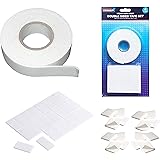 Sellotape Removable Sticky Fixers Double Sided Foam Pads 20x40mm Pack ...