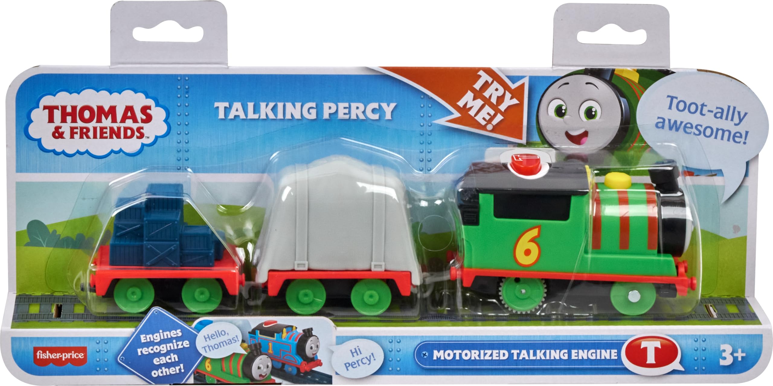 Mua Thomas & Friends Motorized Toy Train Talking Percy Battery-Powered ...