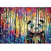 Amazon.com: Wonder Forge Tree of Love 1000 Piece Jigsaw Puzzle for ...