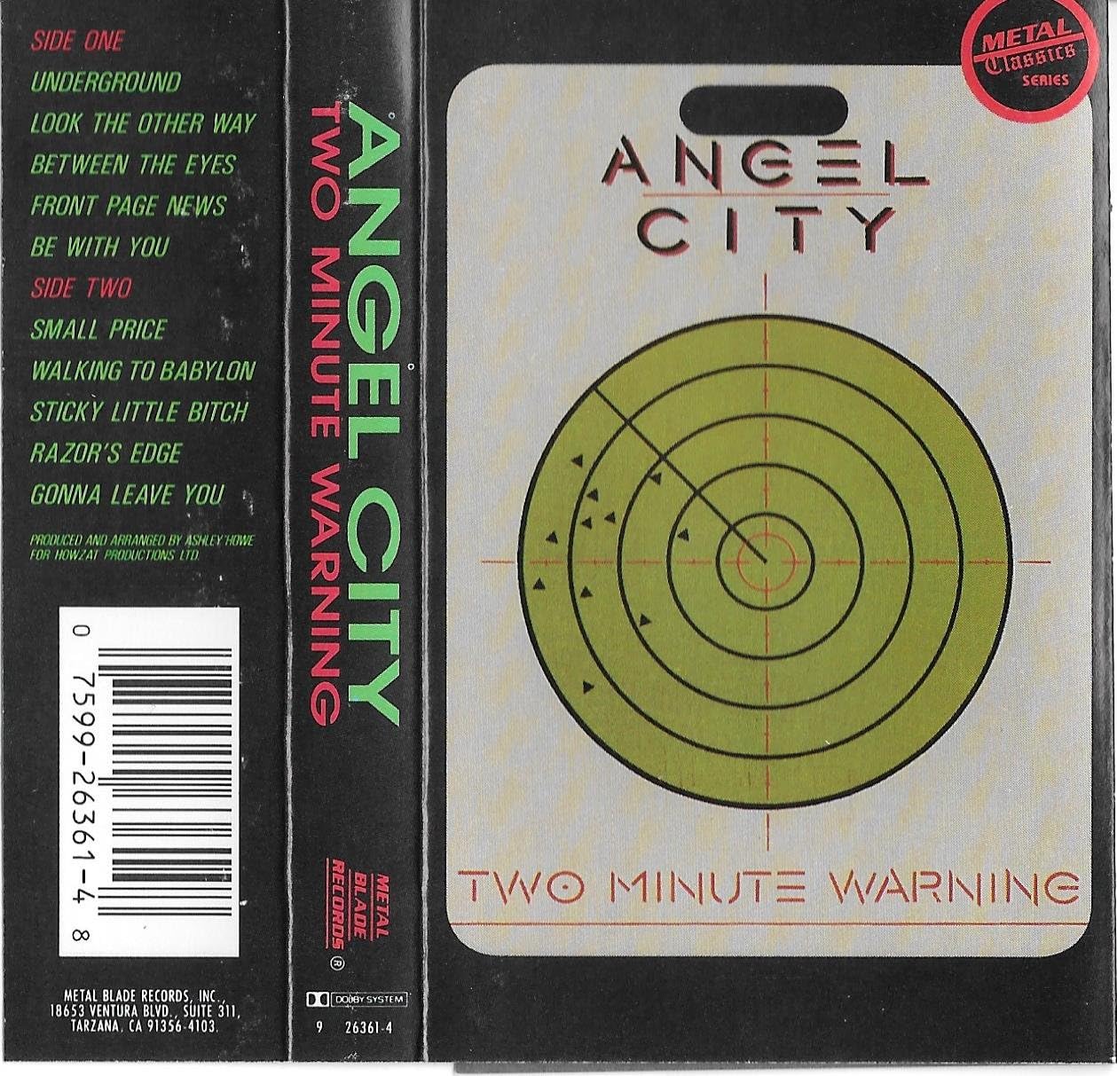Two Minute Warning [CASSETTE]: Amazon.co.uk: CDs & Vinyl