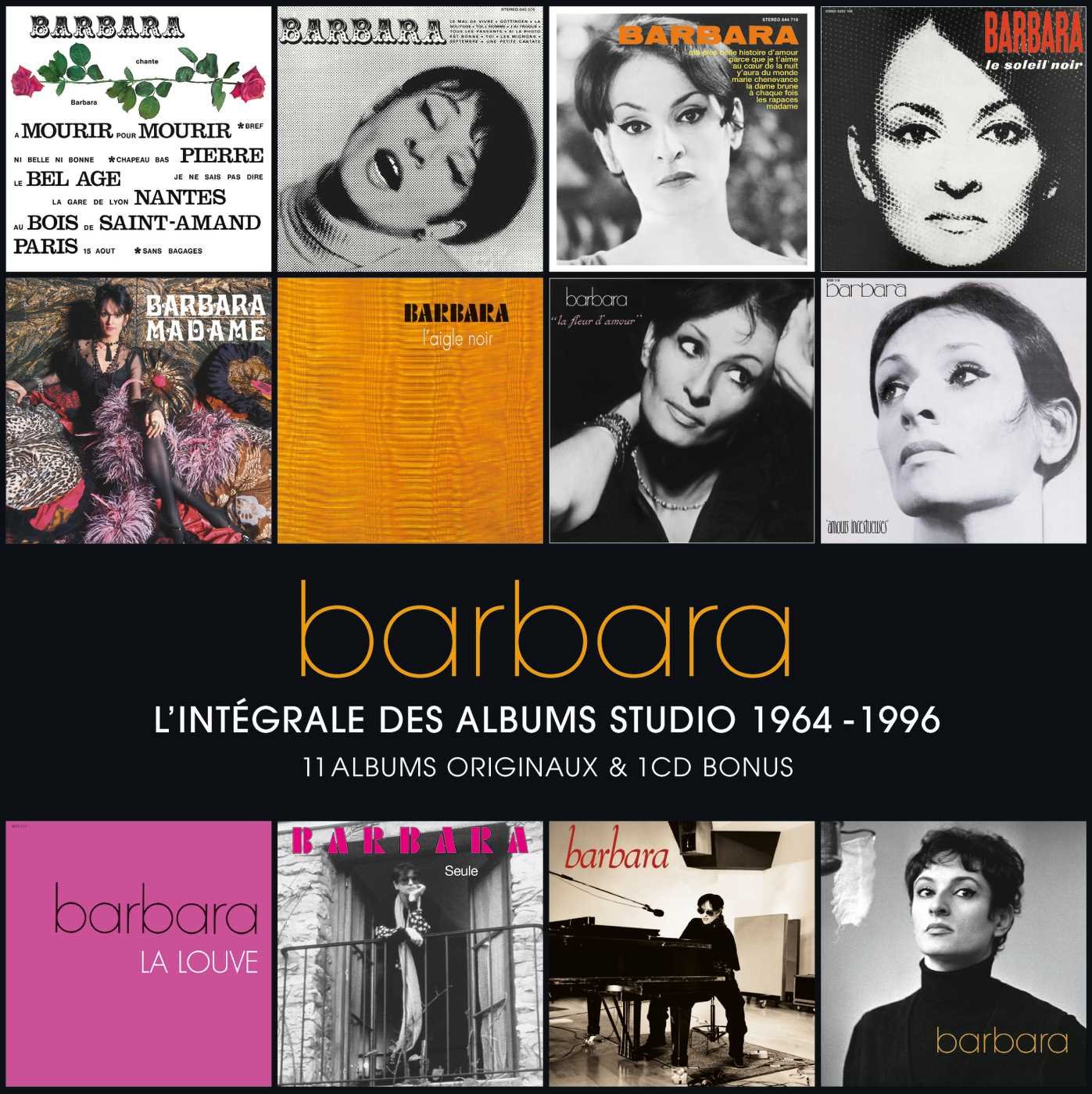 Barbara : L'intégrale des albums studio, 1964-1996 : Barbara: Amazon.fr ...