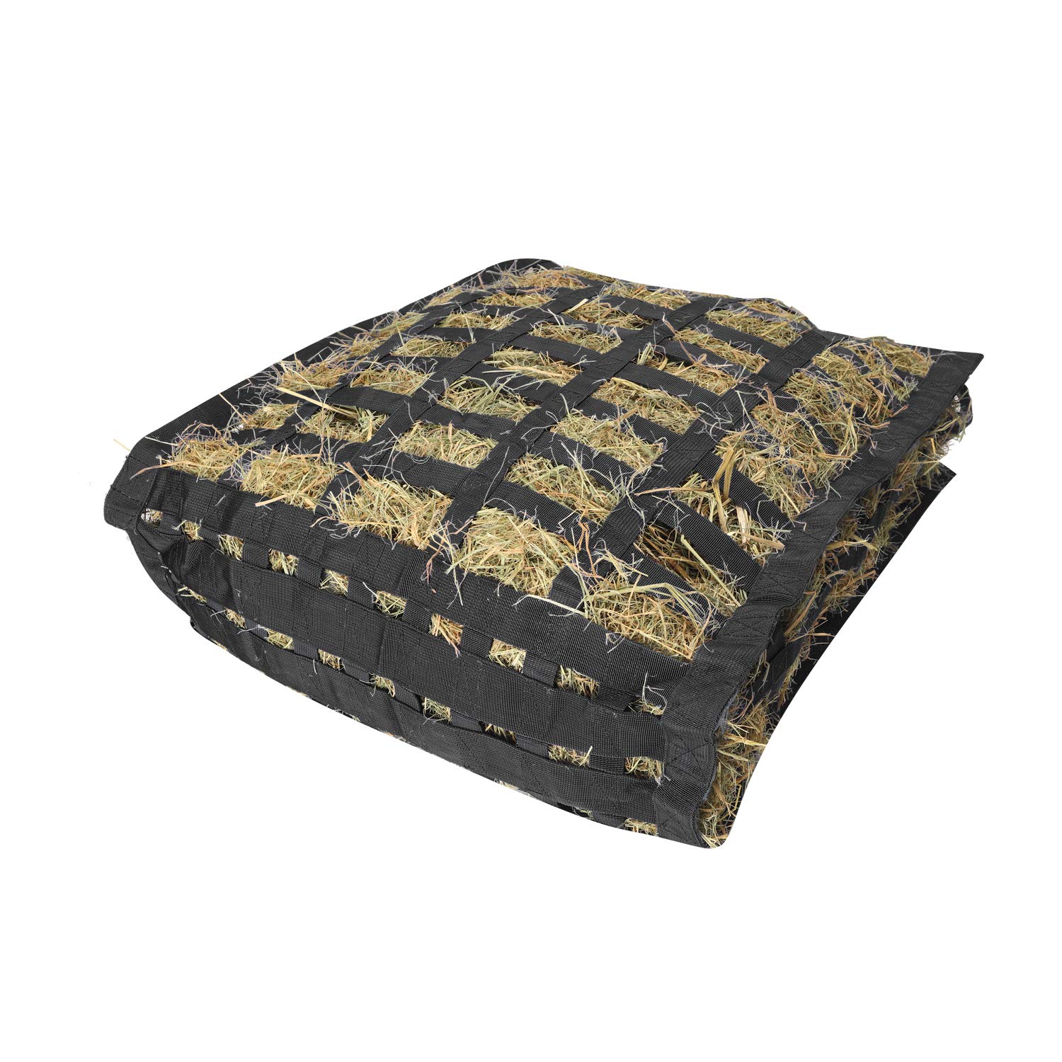 Heavy Duty Hay Bags,Multi-plaid Horse Grass Bag, Exclusive Slow Feeder ...