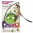 Amazon.com : SmartyKat Feather Whirl Electronic Motion Wand Cat Toy ...