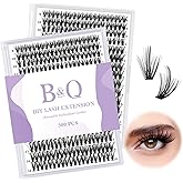 Amazon.com: B&Qaugen Manga Lash Clusters DIY Individual Lashes 50D-D-9-16MIX 300 PCS False ...