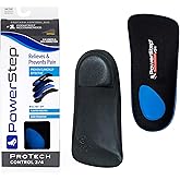 Amazon.com: PowerStep ProTech 3/4 Orthotic Insoles - Arch Support ...