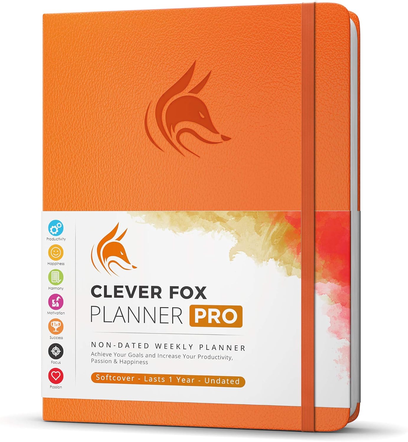 Clever Fox Planner PRO - Weekly & Monthly Life Planner to Increase ...