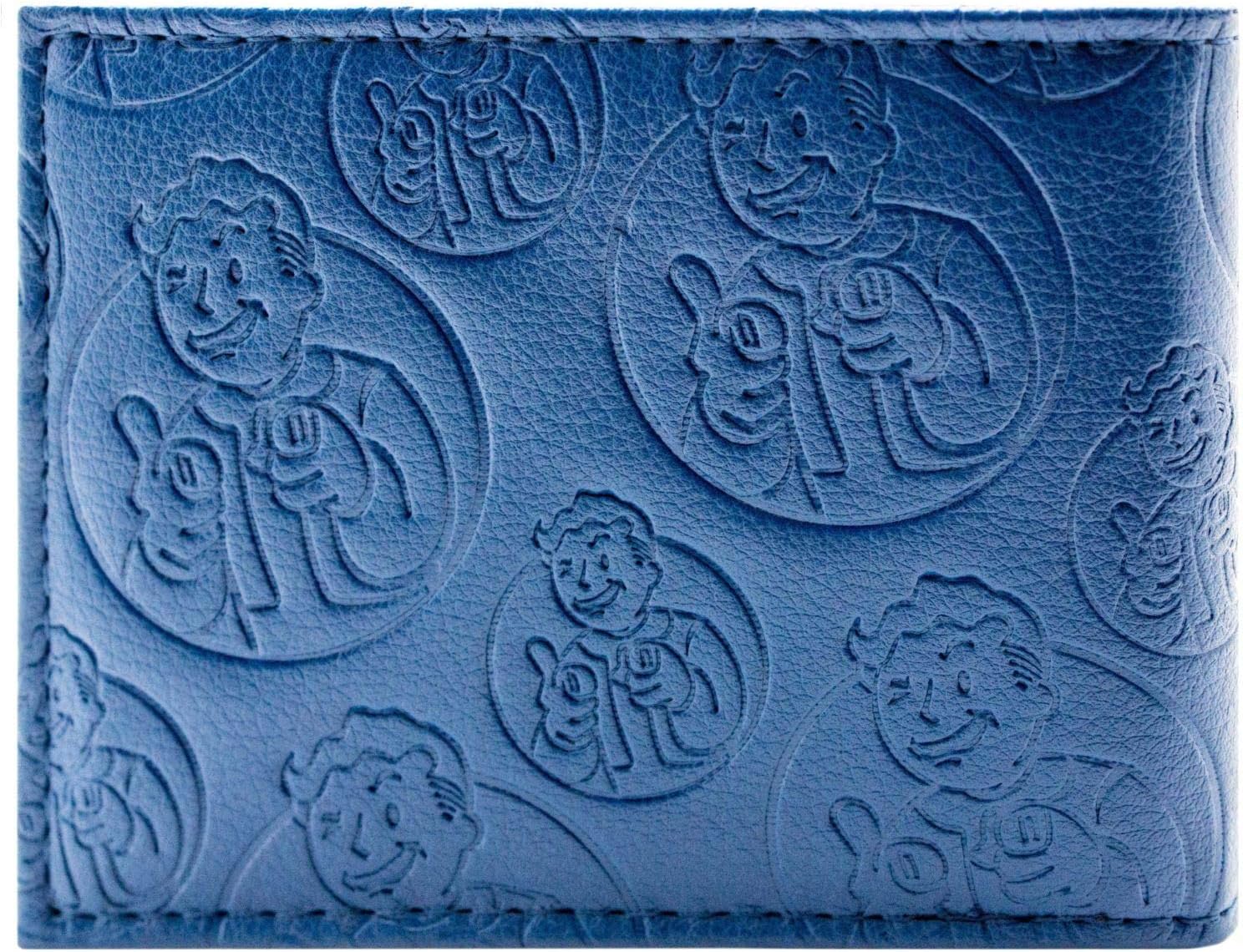 Bethesda Fallout 4 Vault Boy Blue ID & Card Bi-Fold Wallet – BigaMart