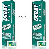 Amazon.com: Derby Extra Double Edge Razor Blades 100ct: Beauty