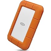 Amazon.com: LaCie Rugged 5TB USB-C External Hard Drive - Shock, Dust ...