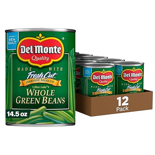DEL MONTE HARVEST SELECTS BLUE LAKE Whole Green Beans, Canned ...