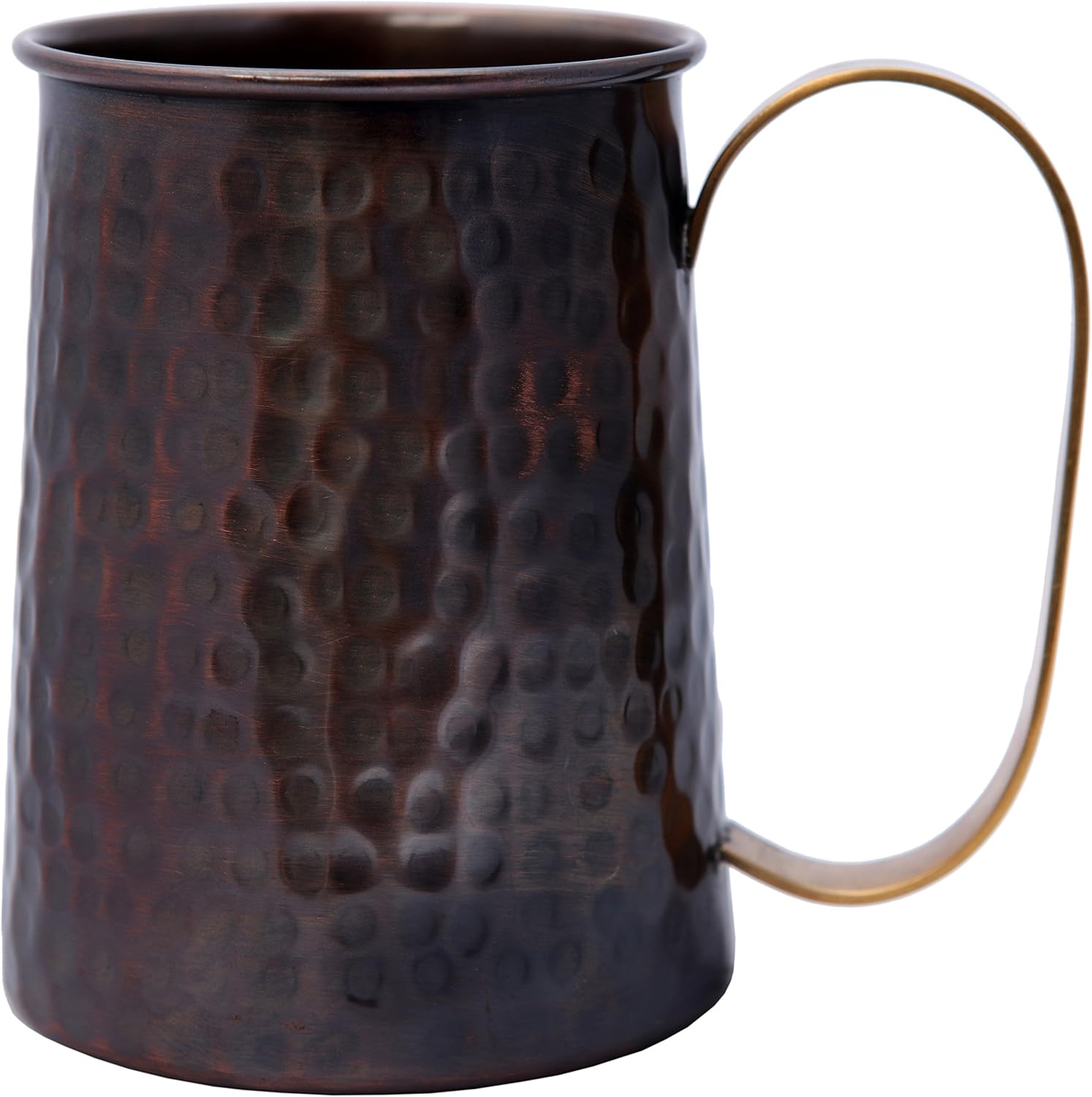 Amazon.com | Melange 100% Authentic Hammered Copper Beer Mug, Antique ...