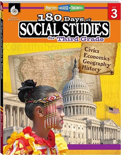 180 Days: Social Studies, Civics for 3rd Grade Practice Workbook for ...