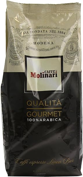 Caffe Molinari Gourmet Espresso Coffee Beans 1000 g: Amazon.co.uk: Grocery