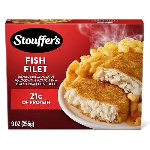 Stouffer's Fish Filet, Single Serve, Frozen Fish Filet, Single Frozen ...