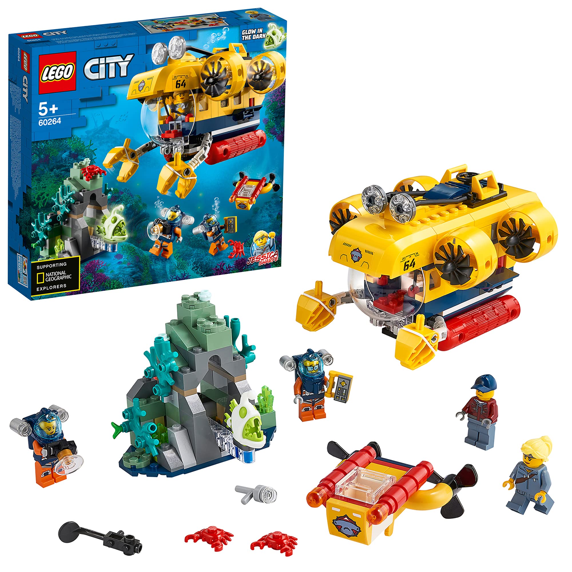 Mua LEGO City Ocean Expedition Deep Underwater Exploration Submarine ...