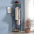 Amazon.com: Kings Brand Furniture - Corner Entryway Freestanding Hall ...