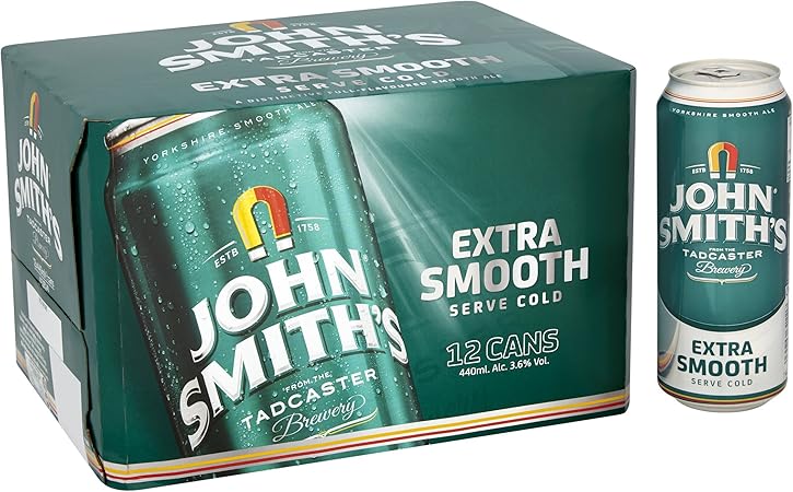 John Smith's Extra Smooth, 12 x 440ml: Amazon.co.uk: Prime Pantry